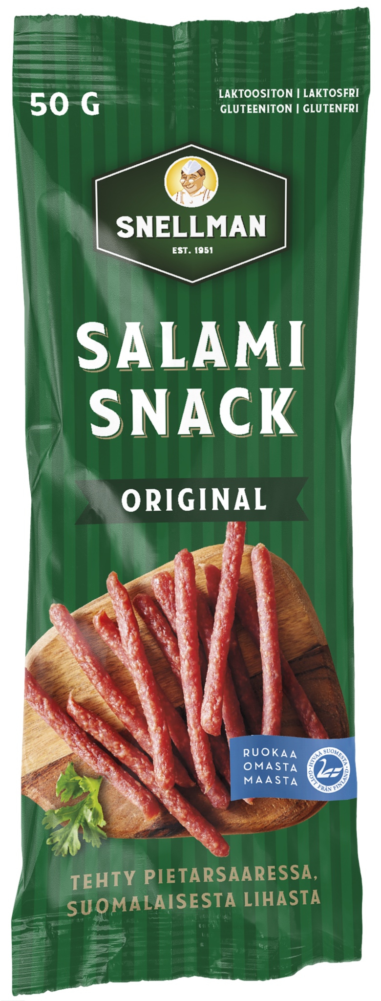 Salamisnack original 50 g | Snellmans produkter