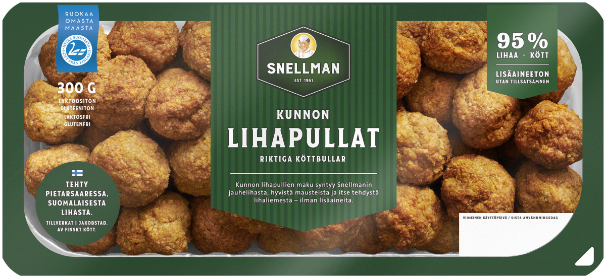 Helppo uunilihapullapasta resepti ja ohje | Snellman